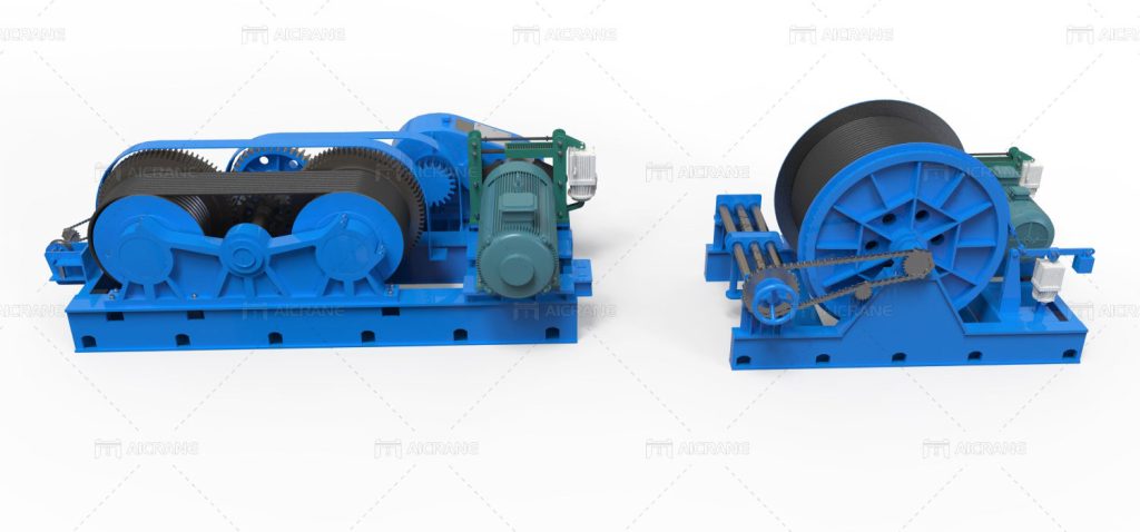 Winch 50 Ton - Winch Listrik & Hidrolik 50 Ton Aicrane