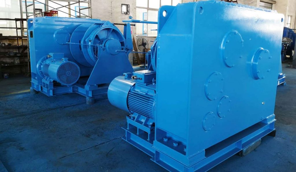 Delivery of 22 Ton Variable Speed Electric Winches to UAE