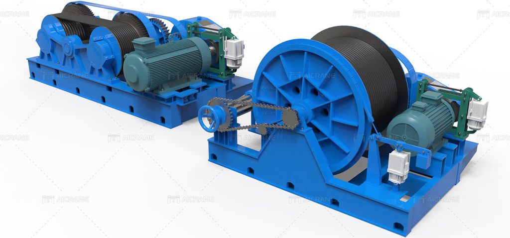 Slipway Winch for Pulling Boats And Marine Vessels - Aicrane