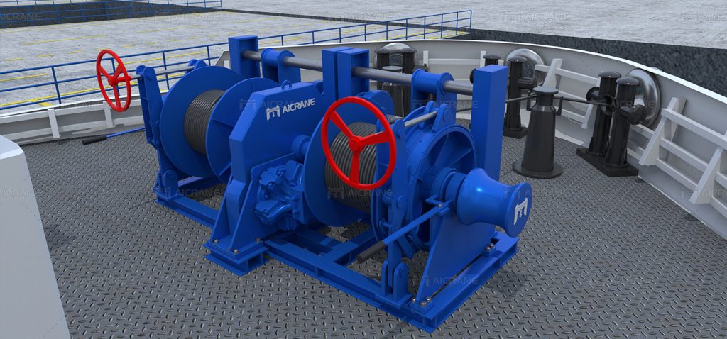 Marine Hydraulic Winch - Aicrane Marine Winches